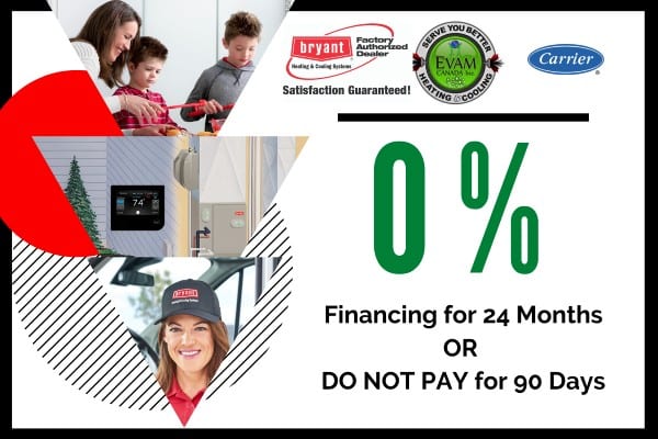 Specials | Evam Canada Heating & Cooling